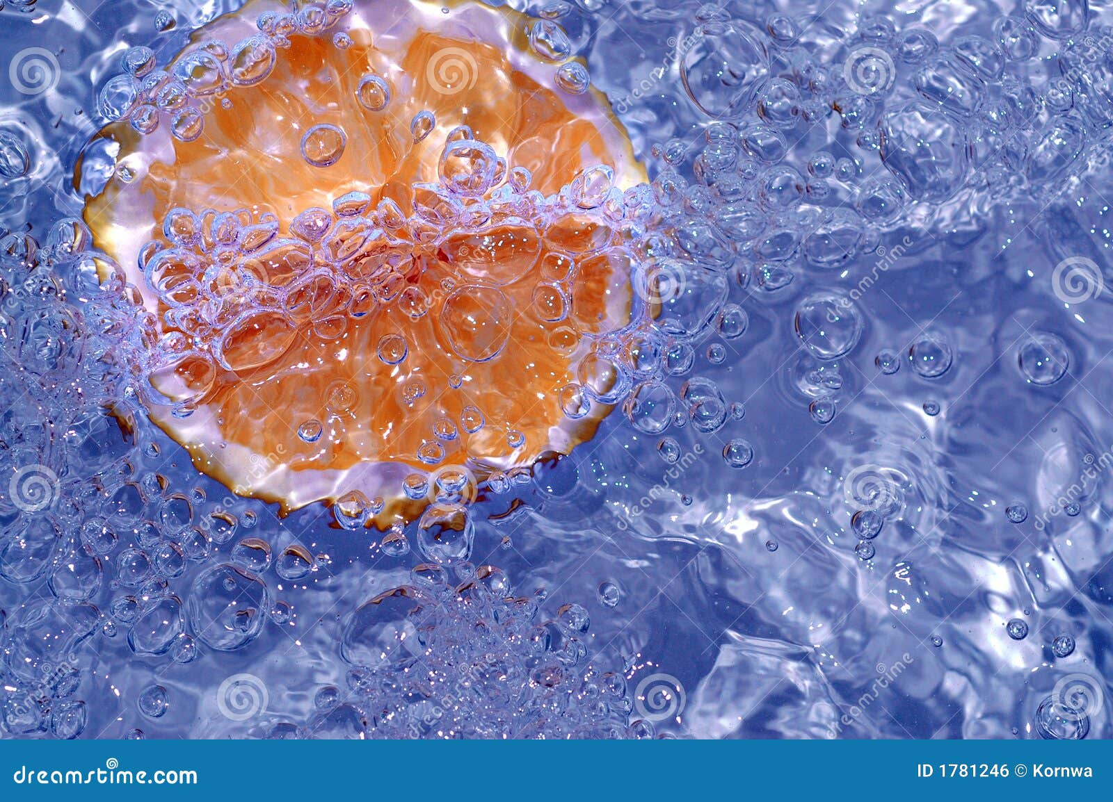 Orange splashing water stock photo. Image of bottle, fizzy - 1781246