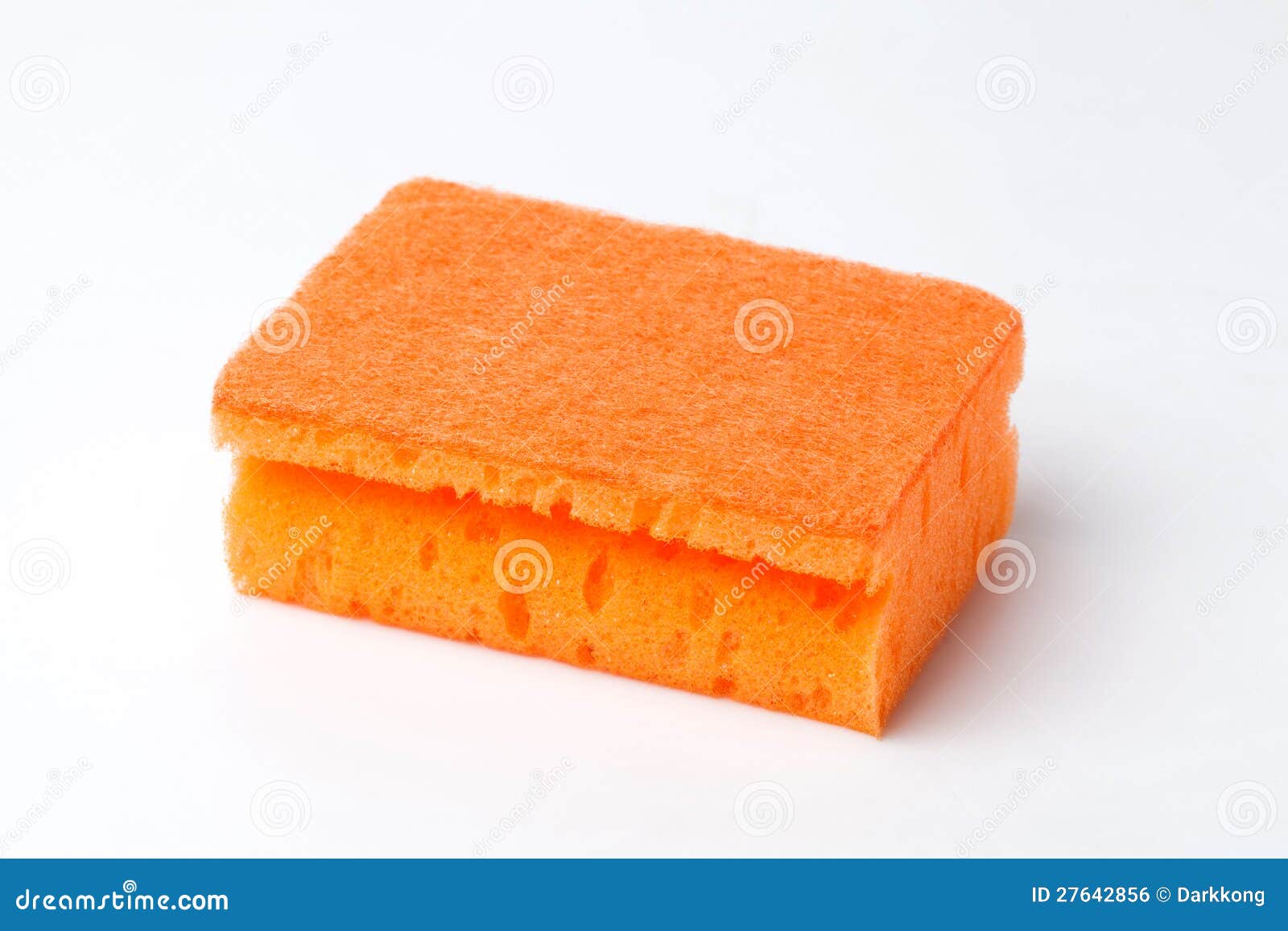 Orange sponge stock photo. Image of bath, object, cloth - 27642856