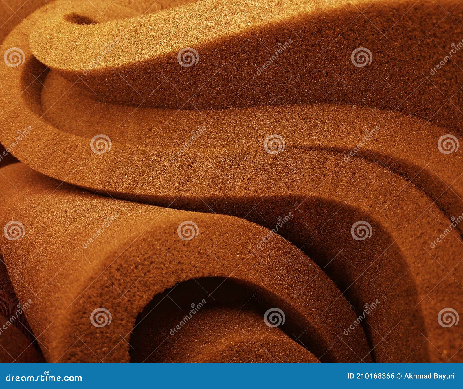 Orange sponge bundle stock photo. Image of structure - 210168366