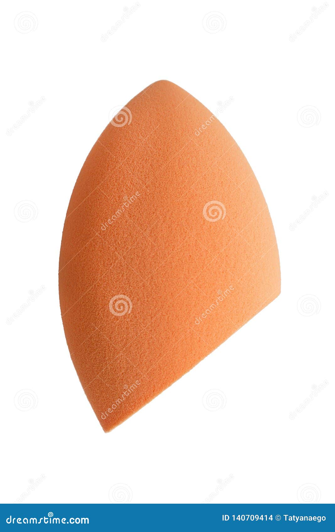 Orange sponge isolated stock photo. Image of accessory - 140709414