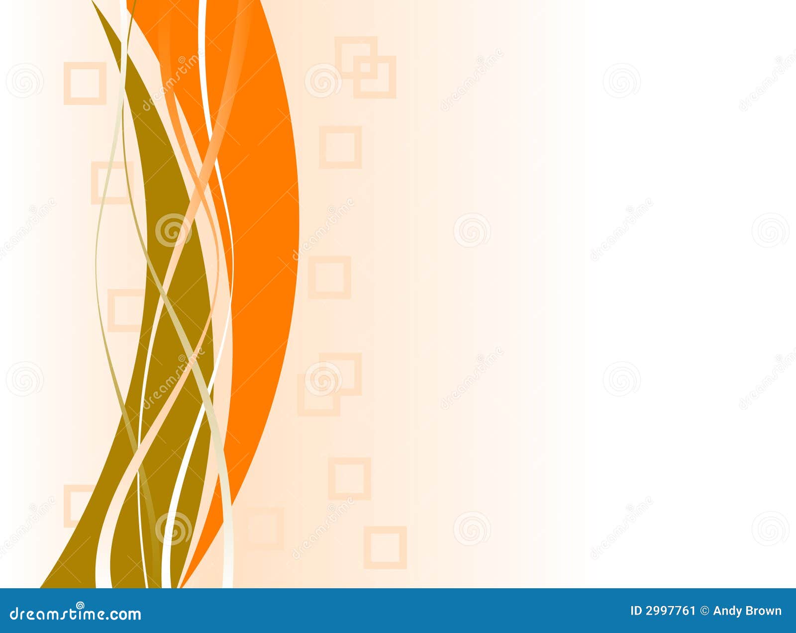 Orange squares copyspace stock vector. Illustration of color - 2997761