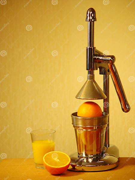 Orange squeezer stock photo. Image of squeeze, fresh, vitamines - 15444