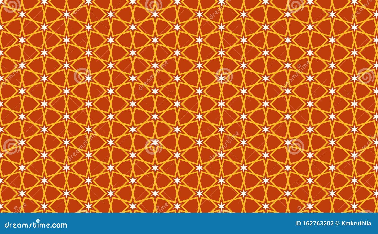 Orange Star Pattern Background Vector Art Stock Vector - Illustration ...