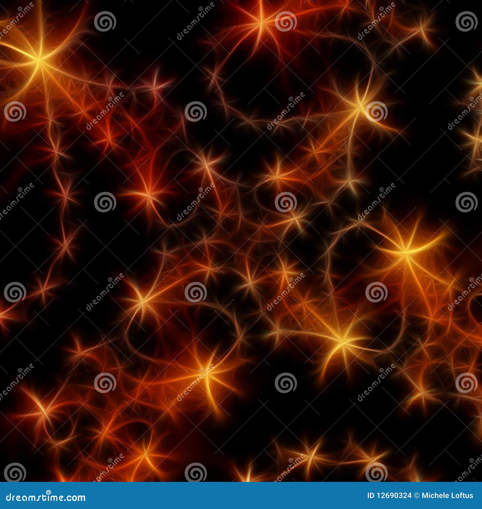 Orange stars Background stock illustration. Illustration of artistic ...