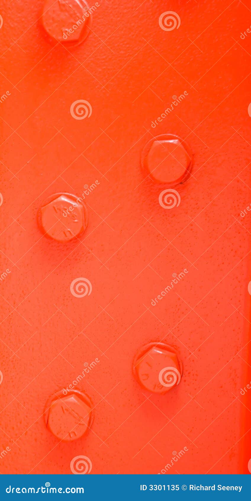 Orange steel beam stock image. Image of abstract, rivets - 3301135