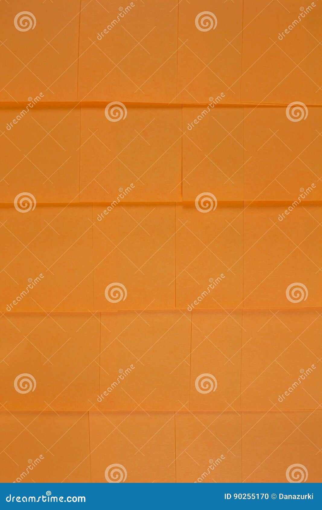 Orange Sticky Notes Background Stock Photo - Image of colored, sticky ...