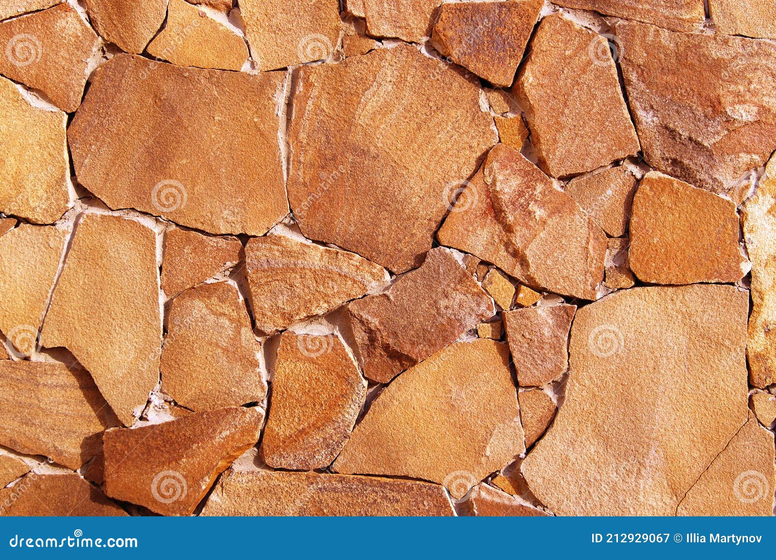 Orange stone texture stock image. Image of modern, brickwork - 212929067