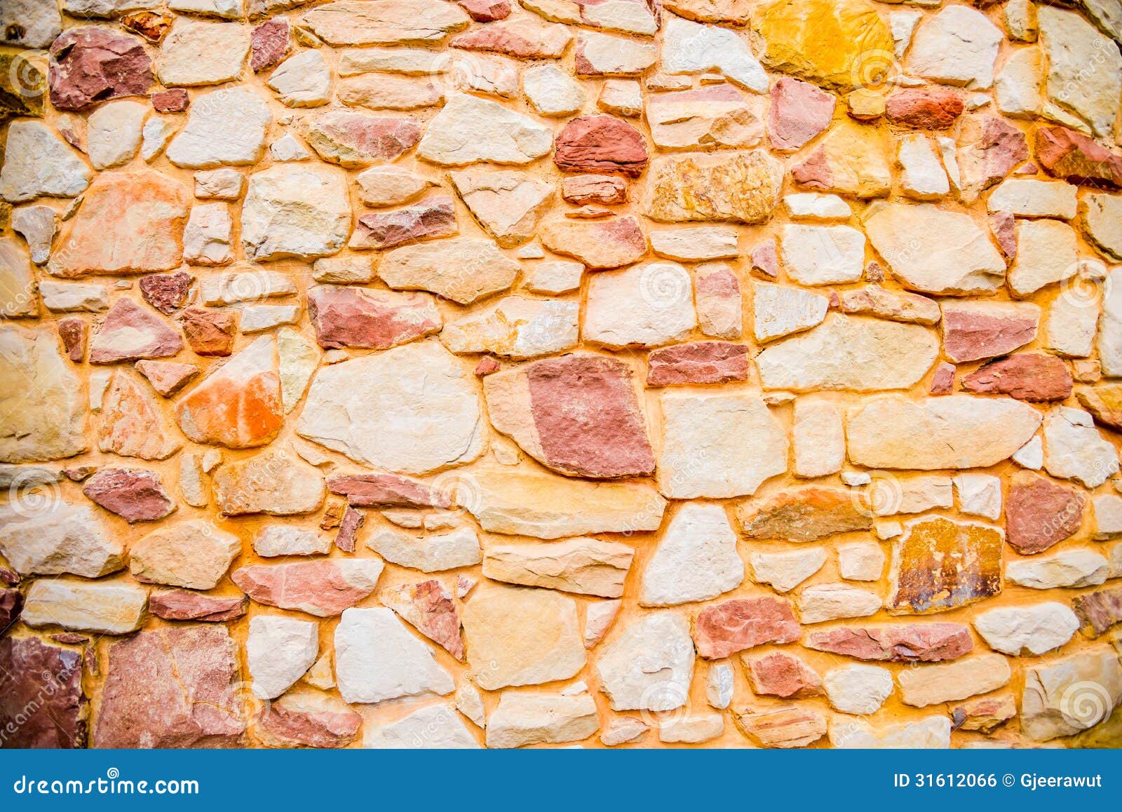 Orange stone wall pattern stock photo. Image of castle - 31612066