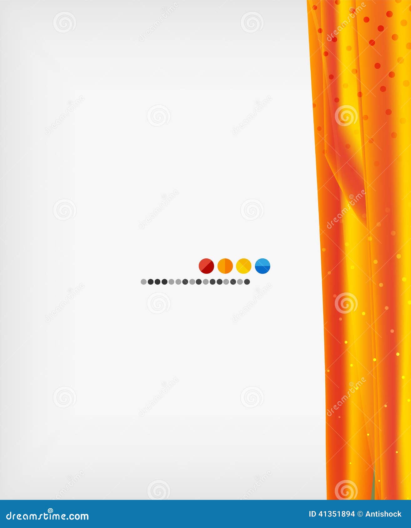 Orange Straight Lines Geometric Background Stock Vector - Illustration ...