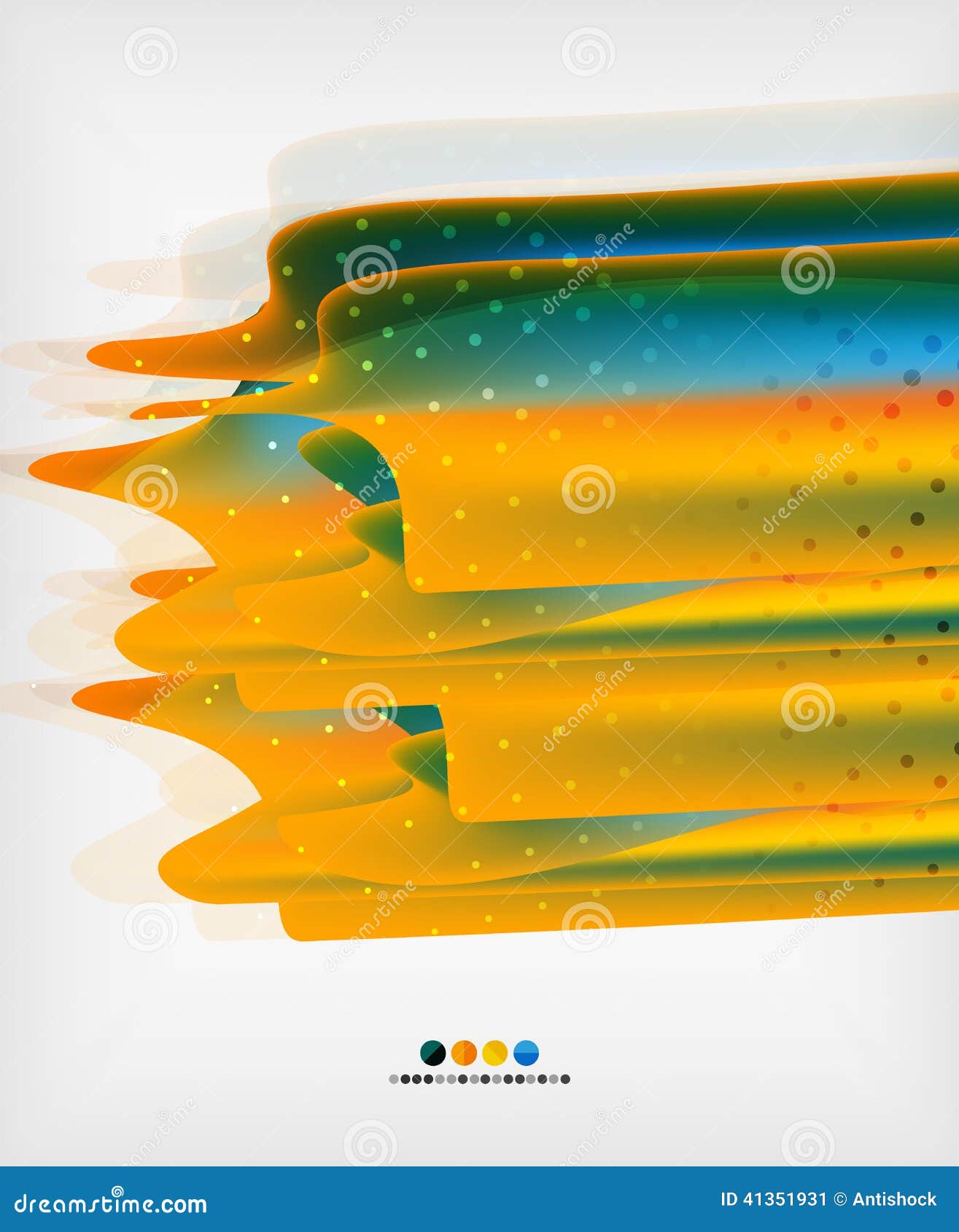 Orange Straight Lines Geometric Background Stock Vector - Illustration ...