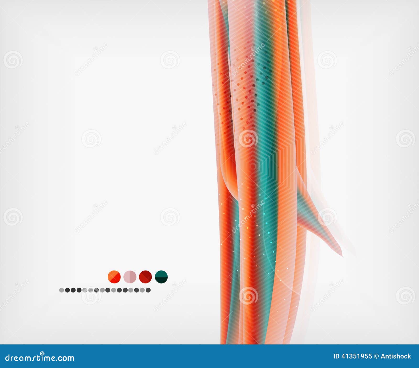 Orange Straight Lines Geometric Background Stock Vector - Illustration ...