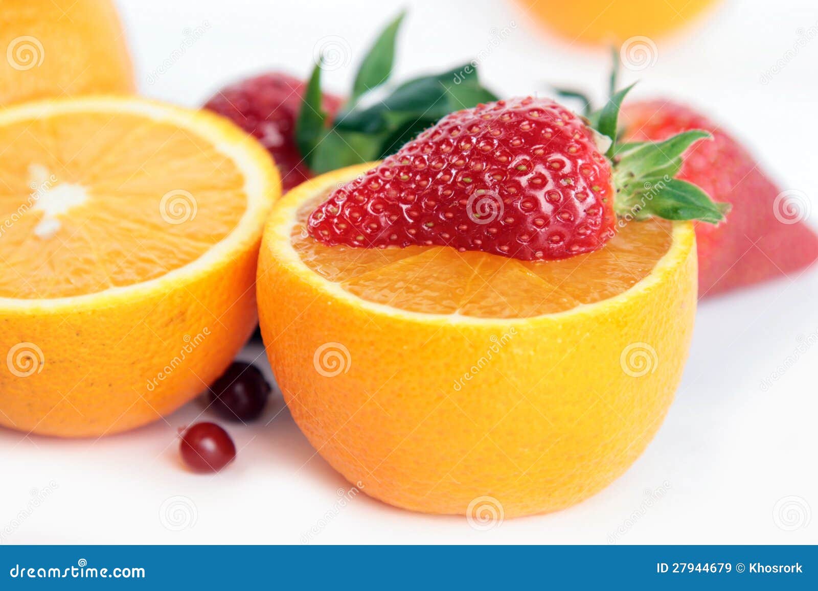 Orange and strawberry stock image. Image of healthy, drink - 27944679