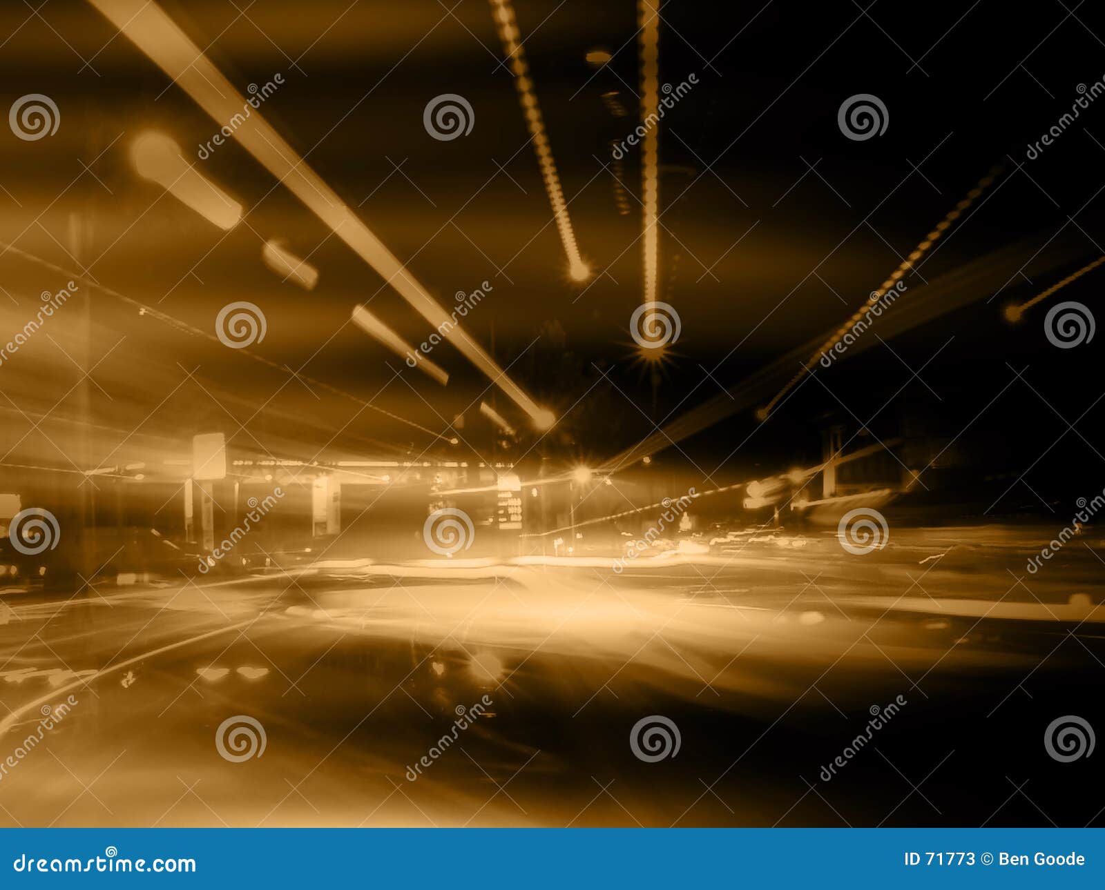 Orange Street Abstract stock illustration. Illustration of motion - 71773