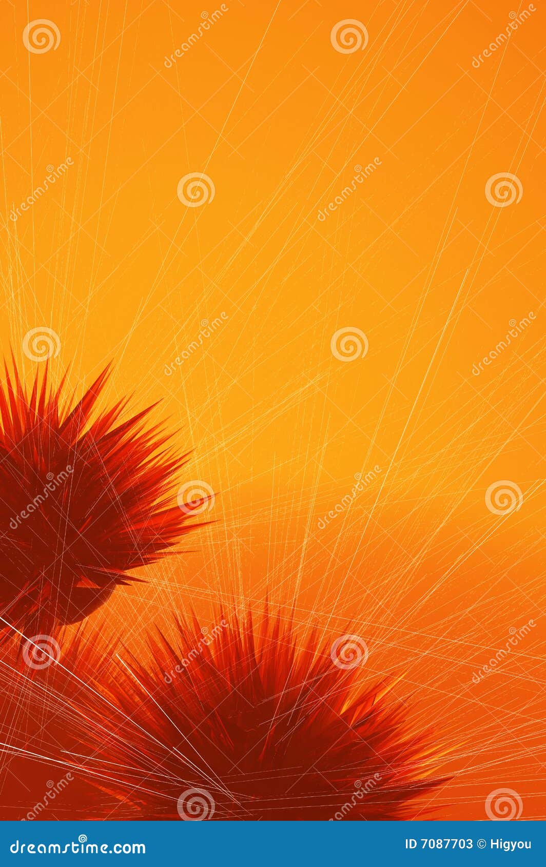 Orange String Web Background Stock Illustration - Illustration of ...