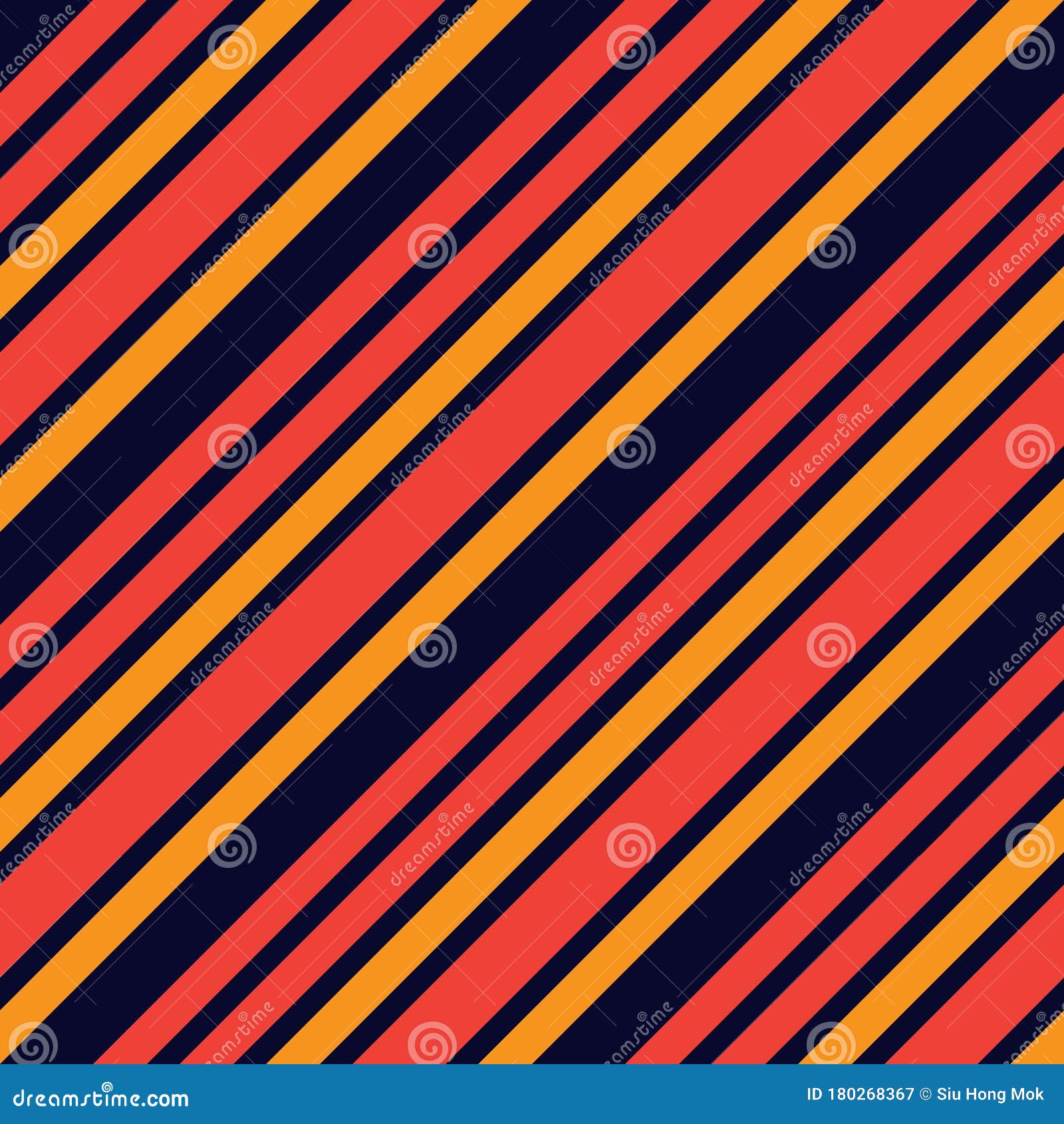 Orange Stripe Seamless Pattern Background in Diagonal Style Stock ...
