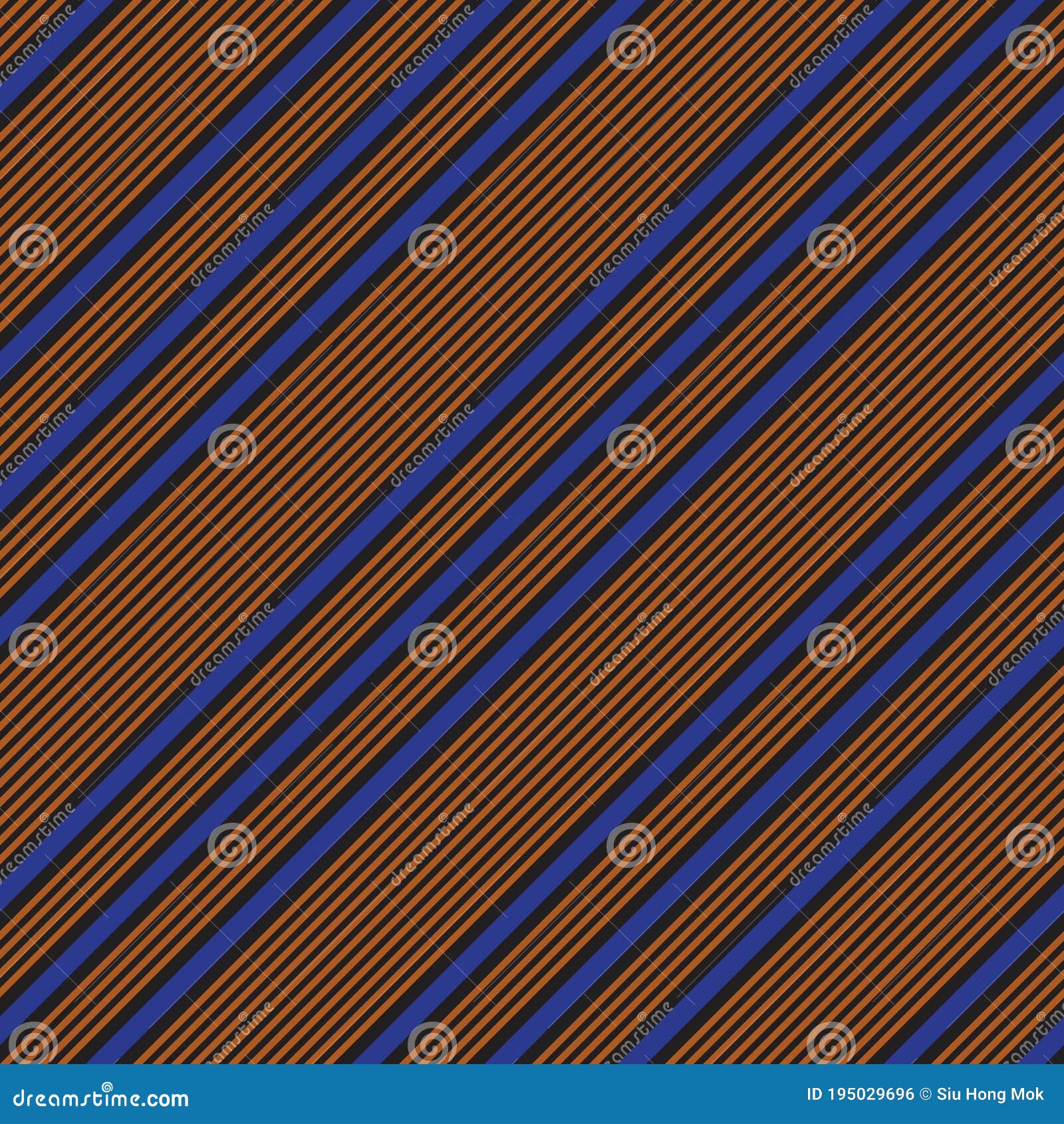 Orange Stripe Seamless Pattern Background in Diagonal Style Stock ...
