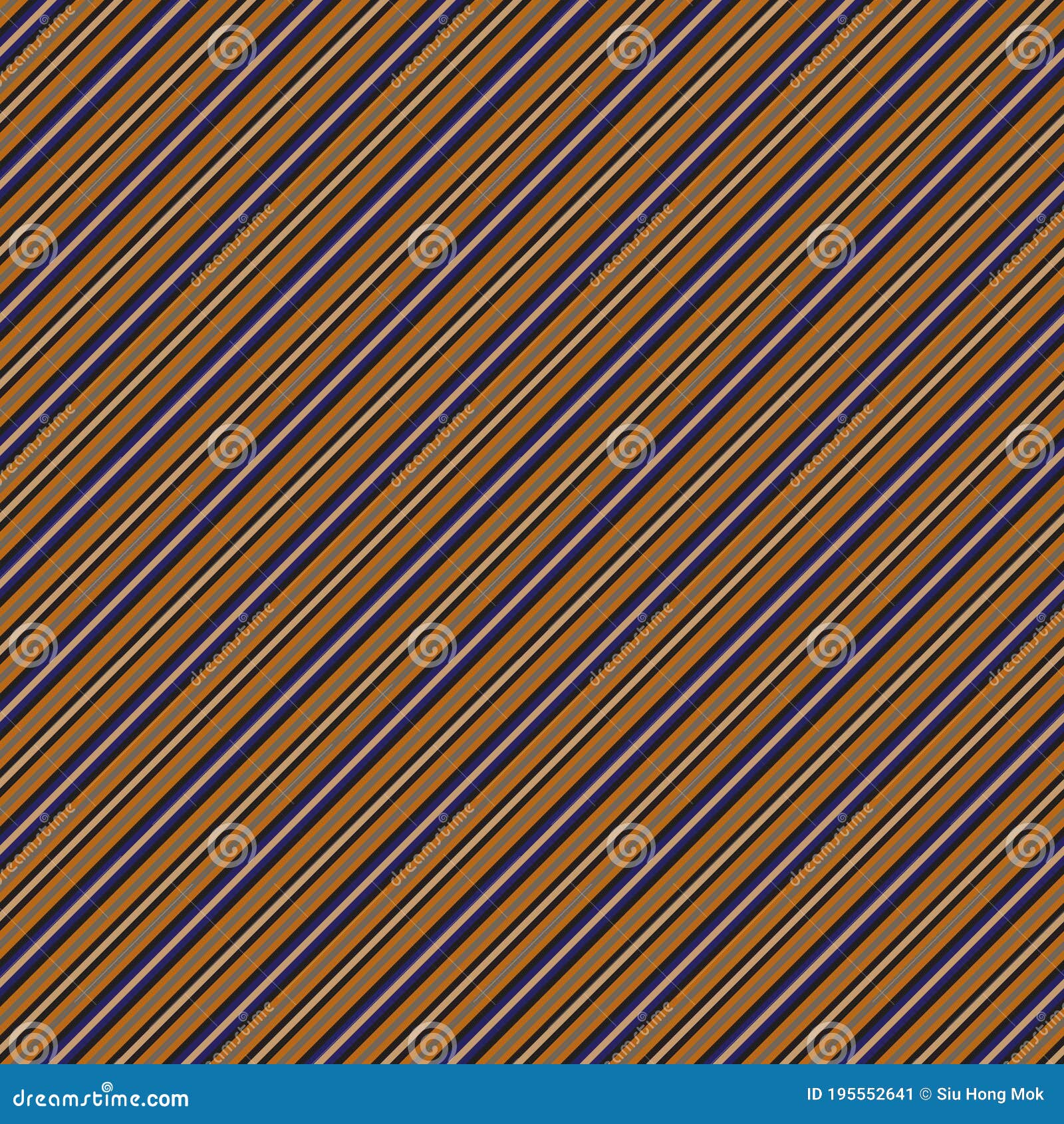 Orange Stripe Seamless Pattern Background in Diagonal Style Stock ...
