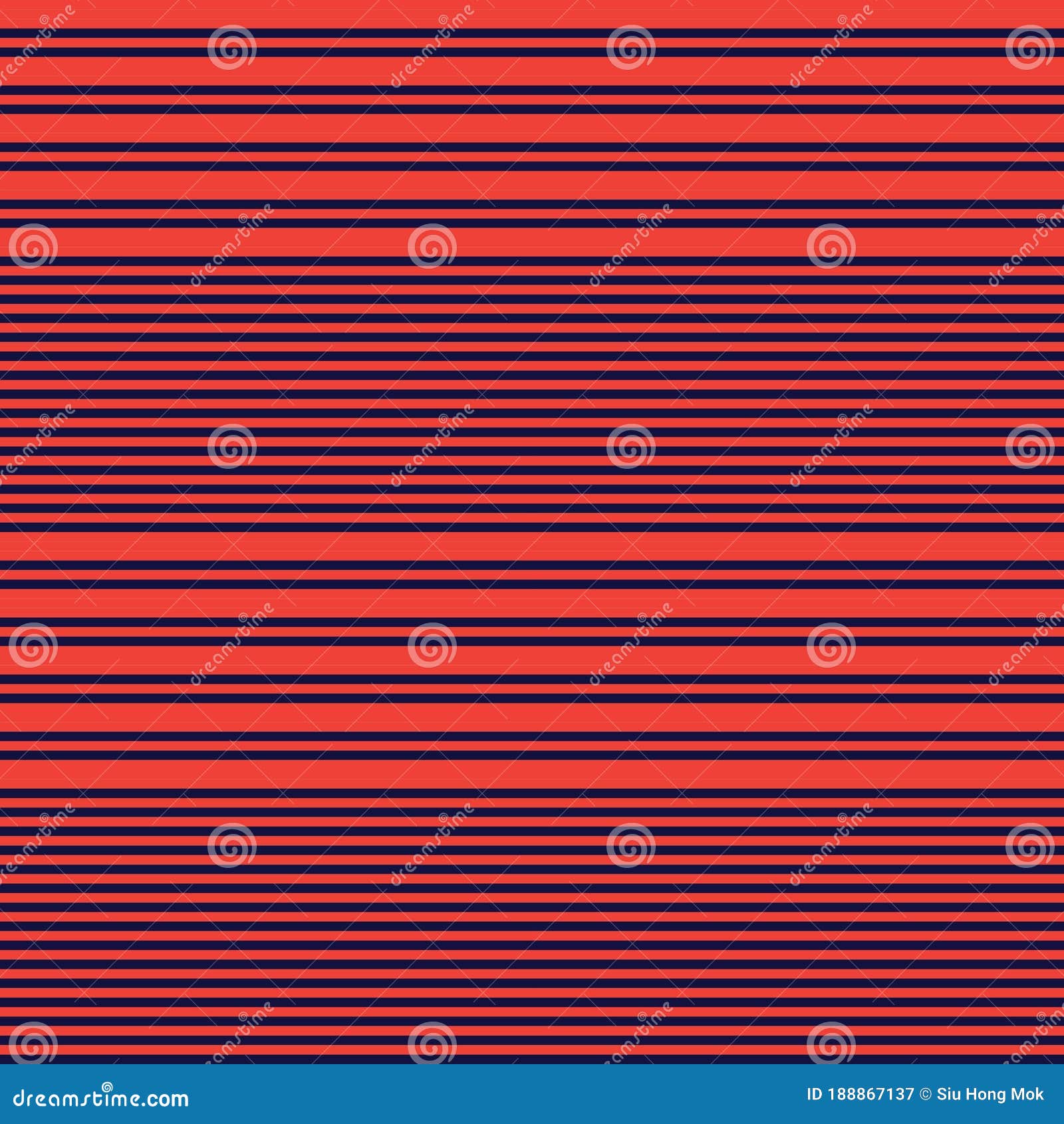 Orange Stripe Seamless Pattern Background in Horizontal Style Stock ...