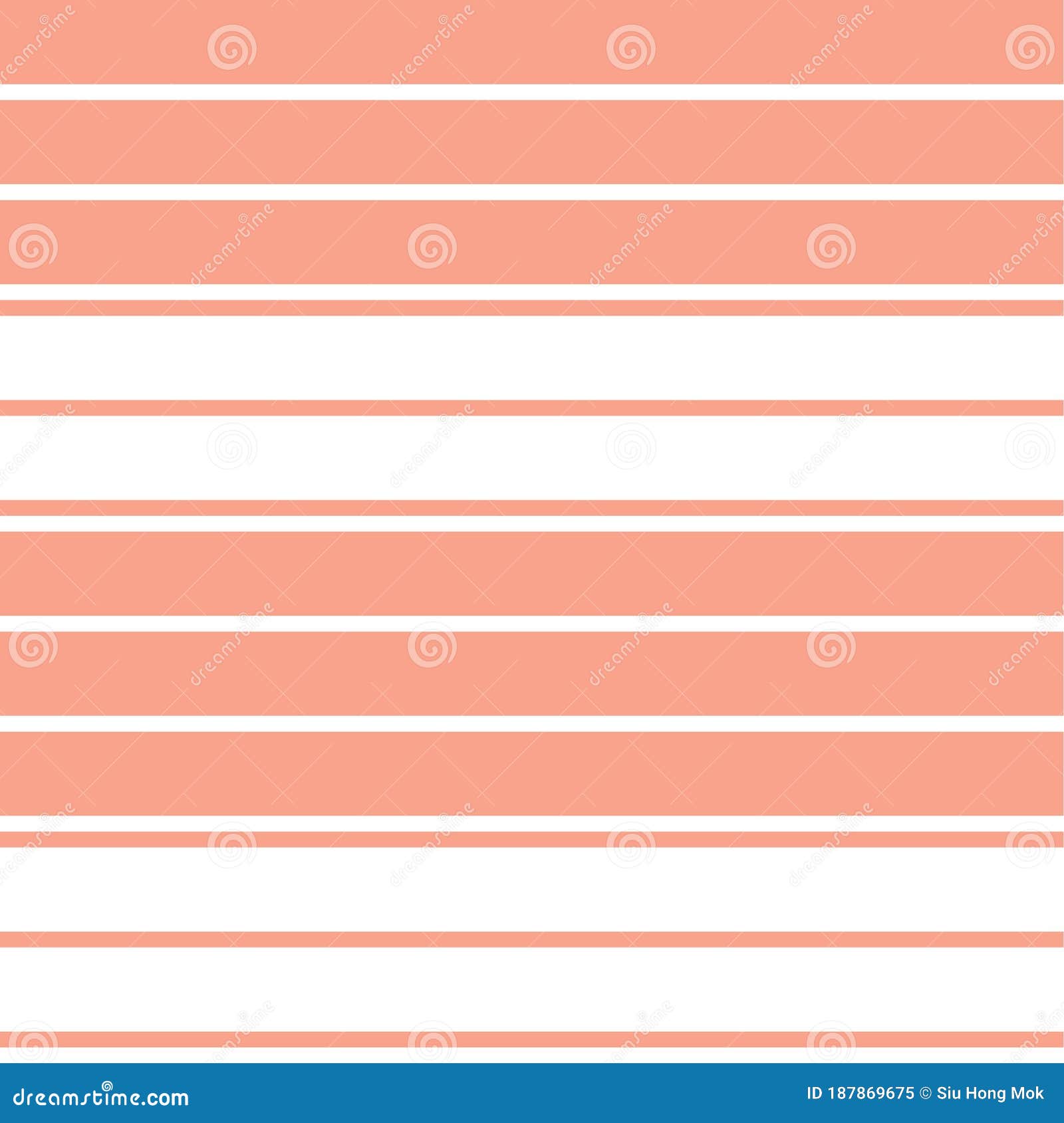 Orange Stripe Seamless Pattern Background in Horizontal Style Stock ...