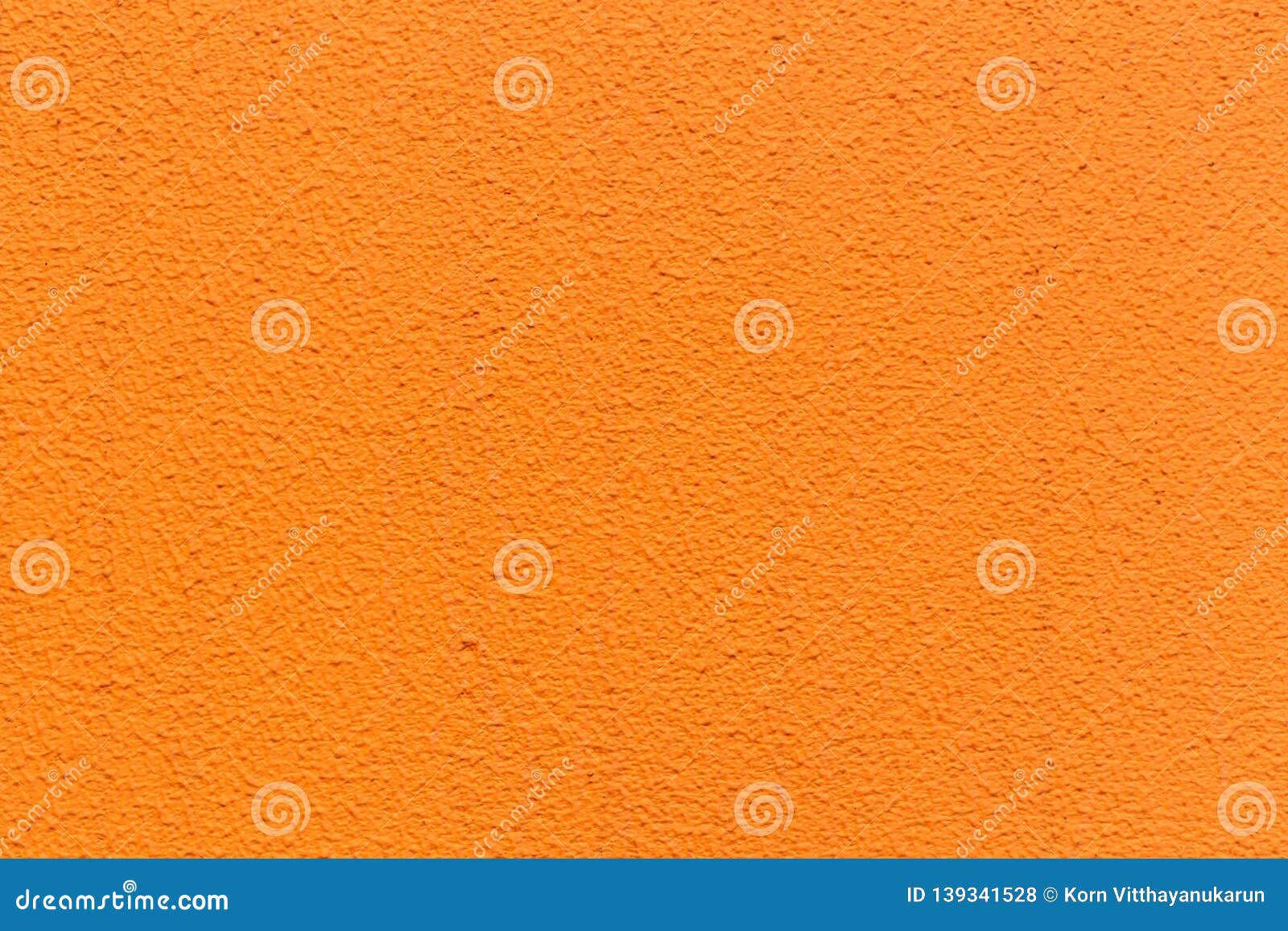 Orange Stucco Building With White Pillar Facade Stock Photography ...