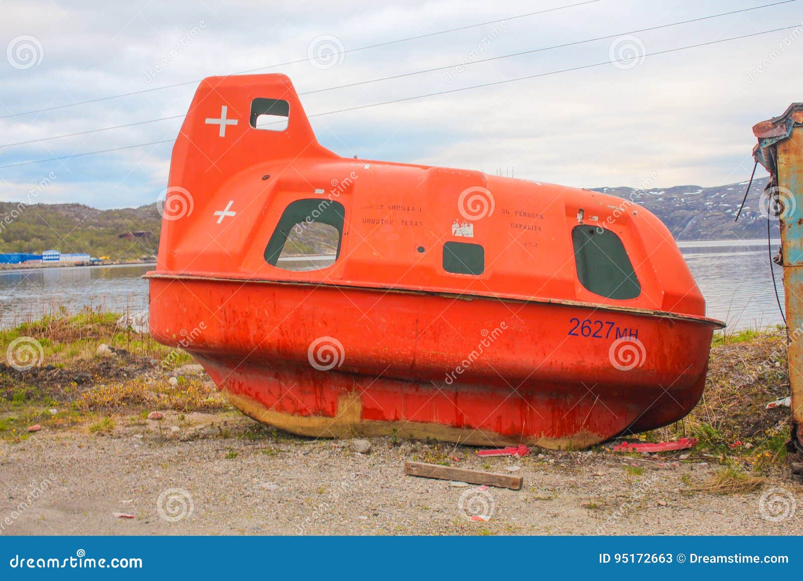 Orange submersible stock image. Image of special, transport - 95172663