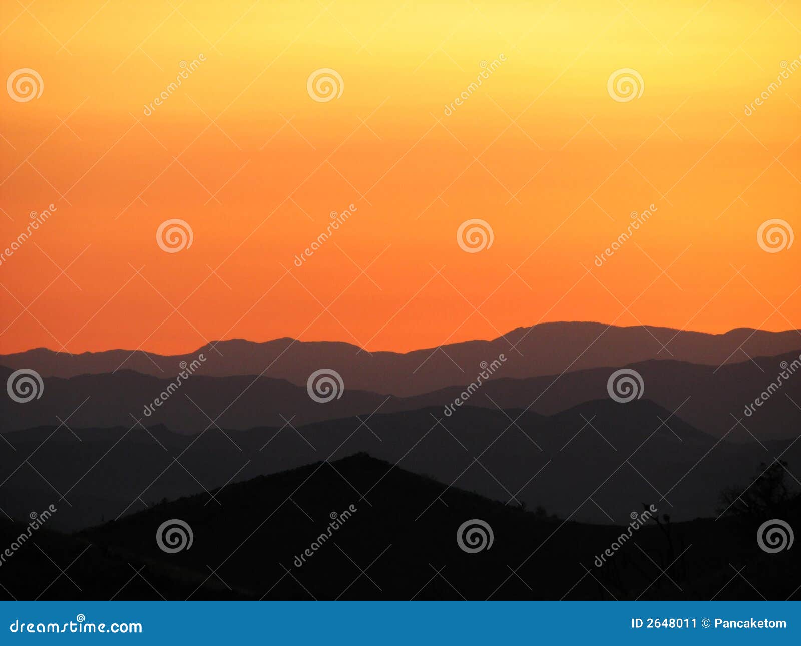 Orange sunset horizons stock image. Image of horizon, pink - 2648011