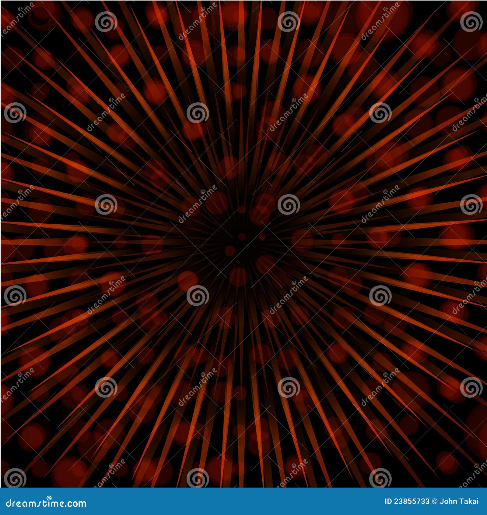 Orange Sunspot Glare Explosion Background Stock Vector - Illustration ...