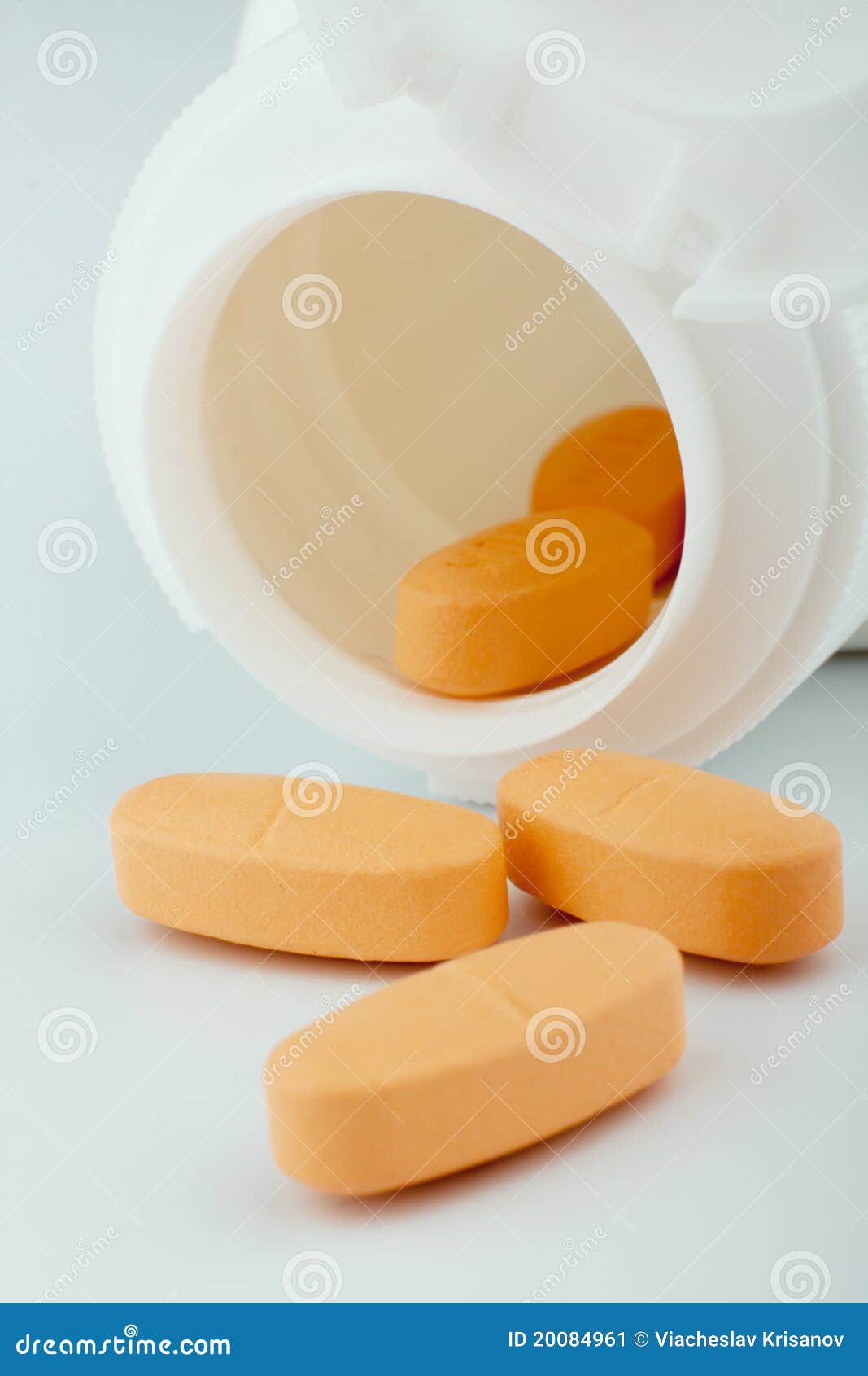 Orange tablets with a jar stock image. Image of chemistry - 20084961