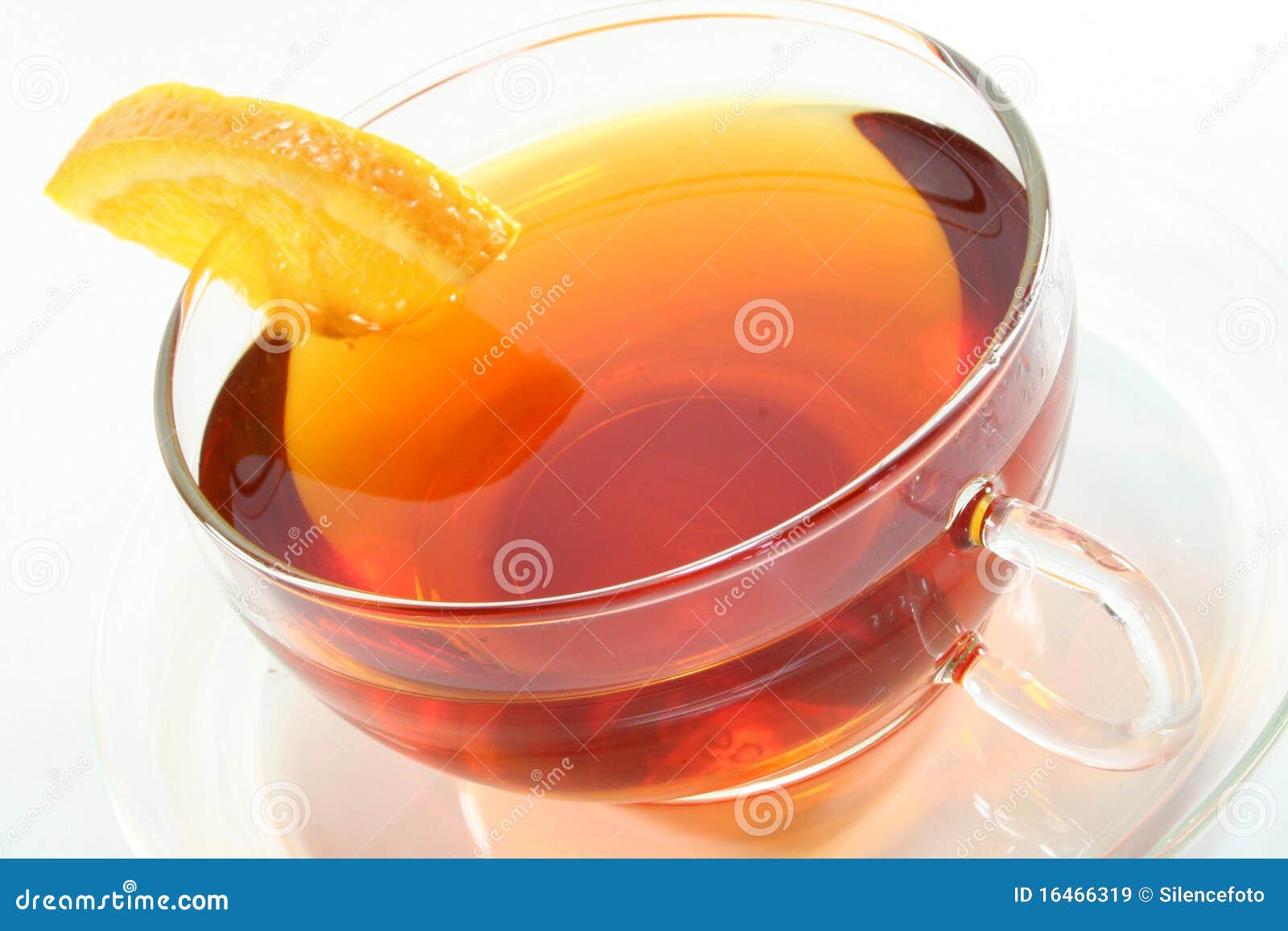Orange tea stock image. Image of white, fresh, orange - 16466319