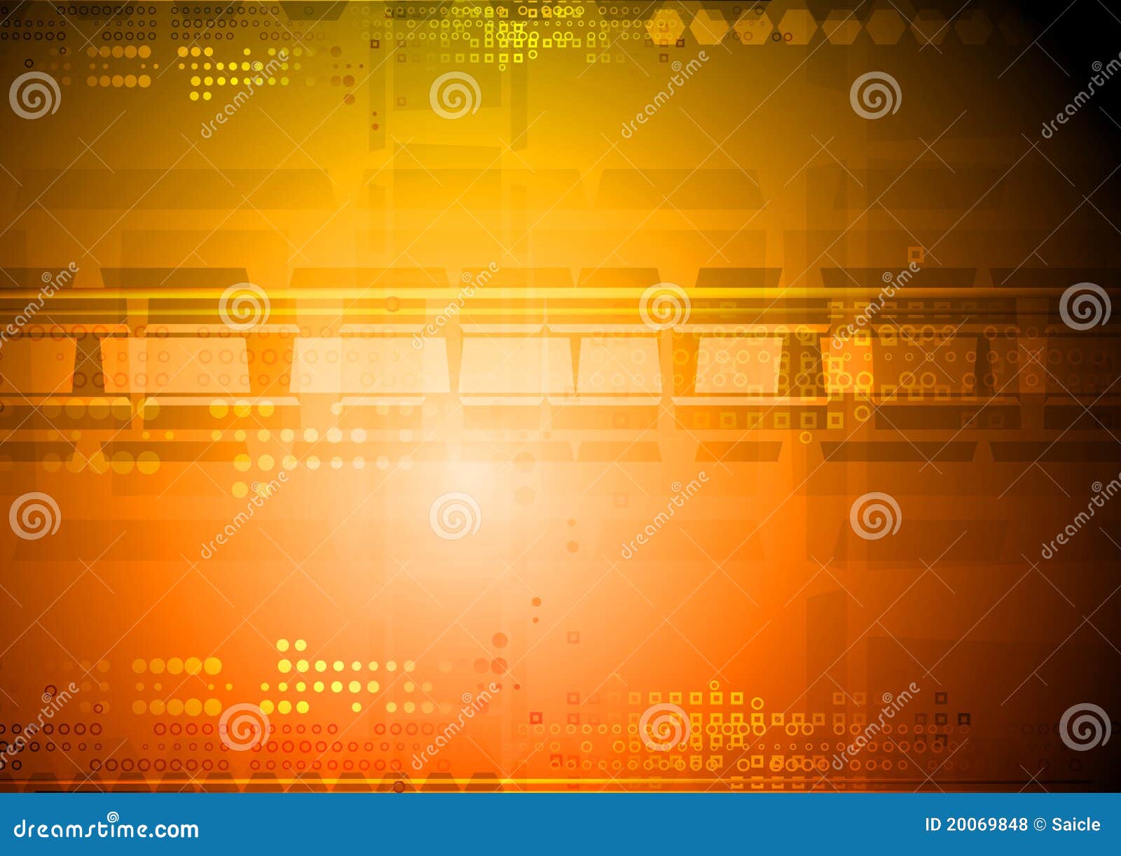 Orange technical design stock vector. Illustration of background - 20069848