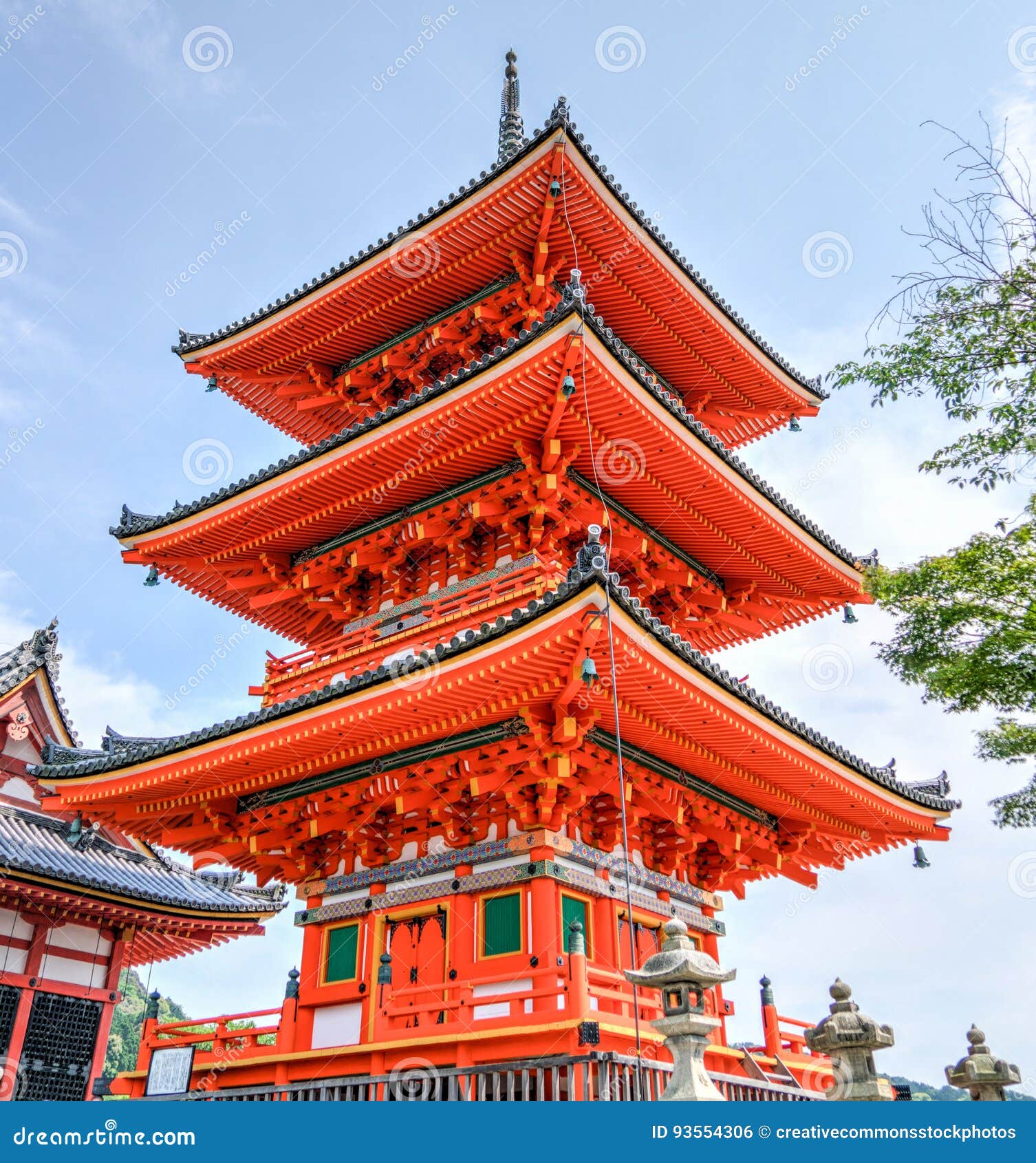 Orange Temple Picture. Image: 93554306