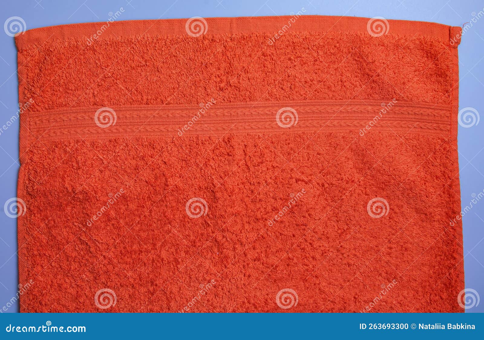 Orange Terry Towel Background. Terry Cloth Texture Stock Photo - Image ...