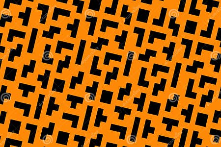 Orange tetris stock photo. Image of complex, assemble - 10343630