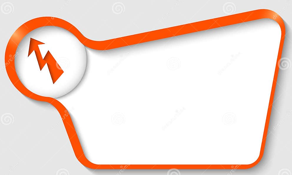 Orange text stock vector. Illustration of sign, abstract - 35121150