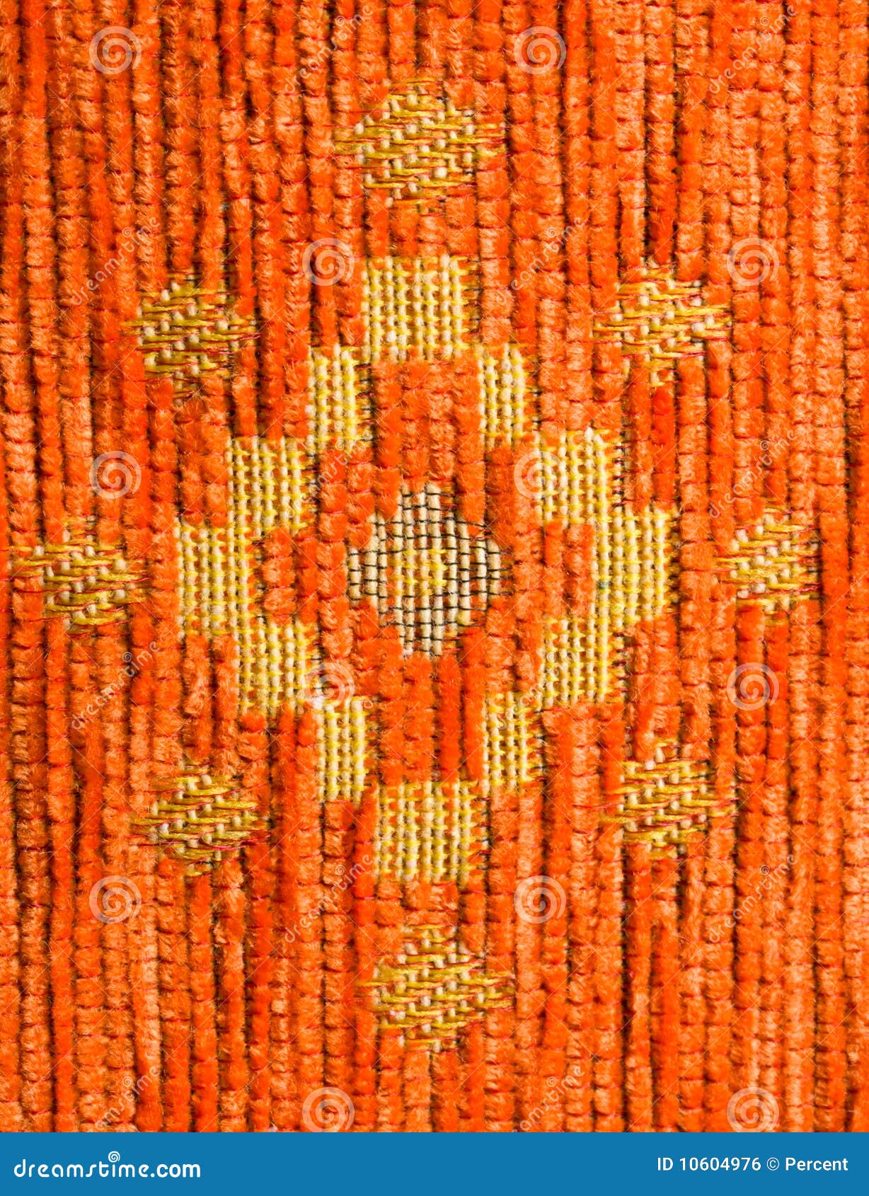 Orange Textile with Pattern Stock Photo - Image of textile, mottled ...