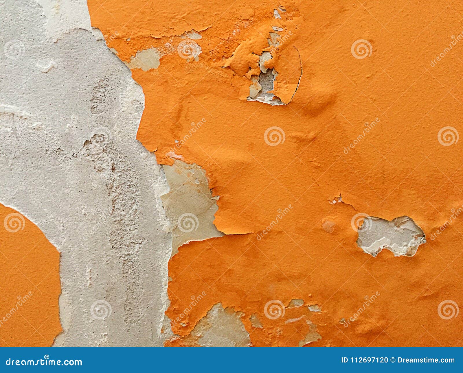 Orange texture in the wall stock photo. Image of home - 112697120