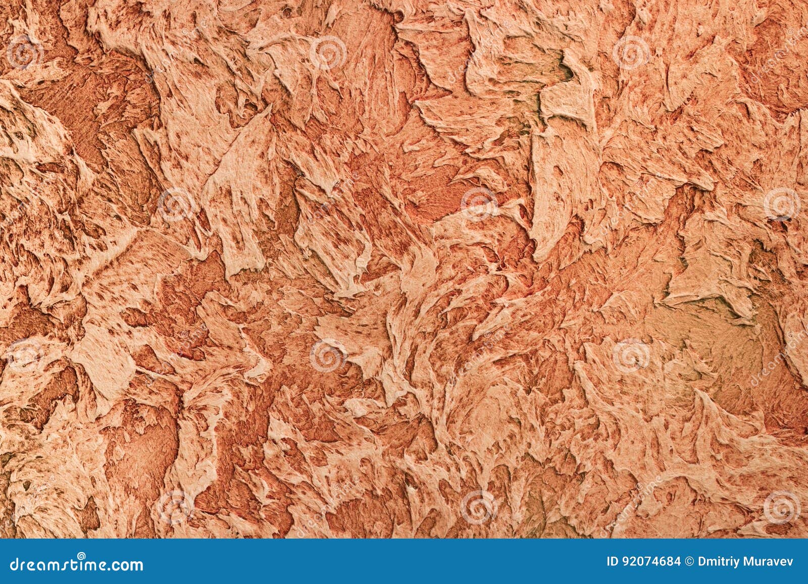 Orange Textured Decorative Clay Stock Photo - Image of effect ...