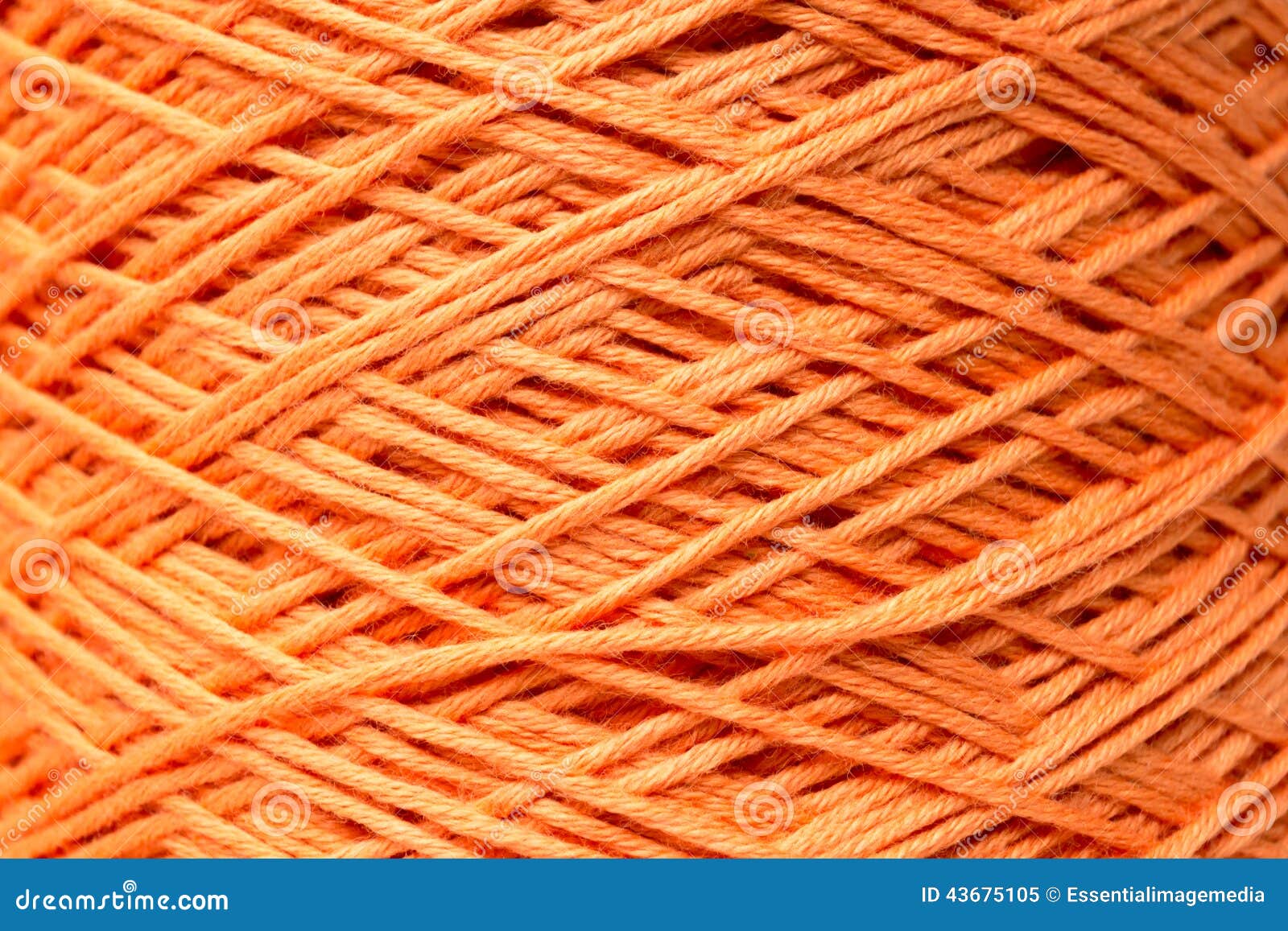 Orange Thread (3) stock image. Image of string, industry - 43675105