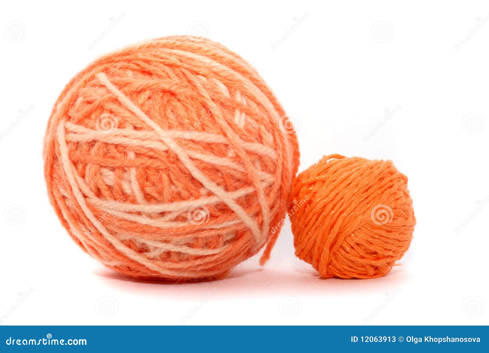 Orange threads stock image. Image of sphere, large, majestic - 12063913