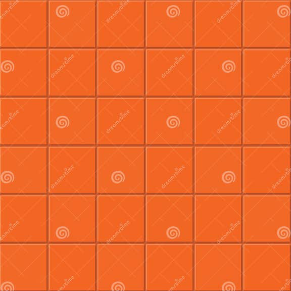 Orange tile texture stock vector. Illustration of clean - 116770309