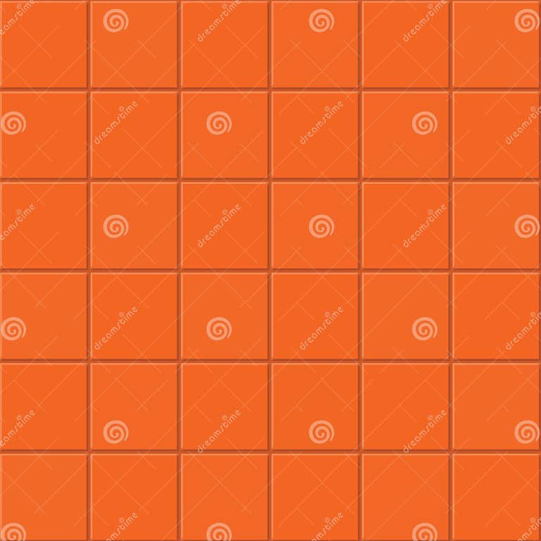 Orange tile texture stock vector. Illustration of clean - 116770309