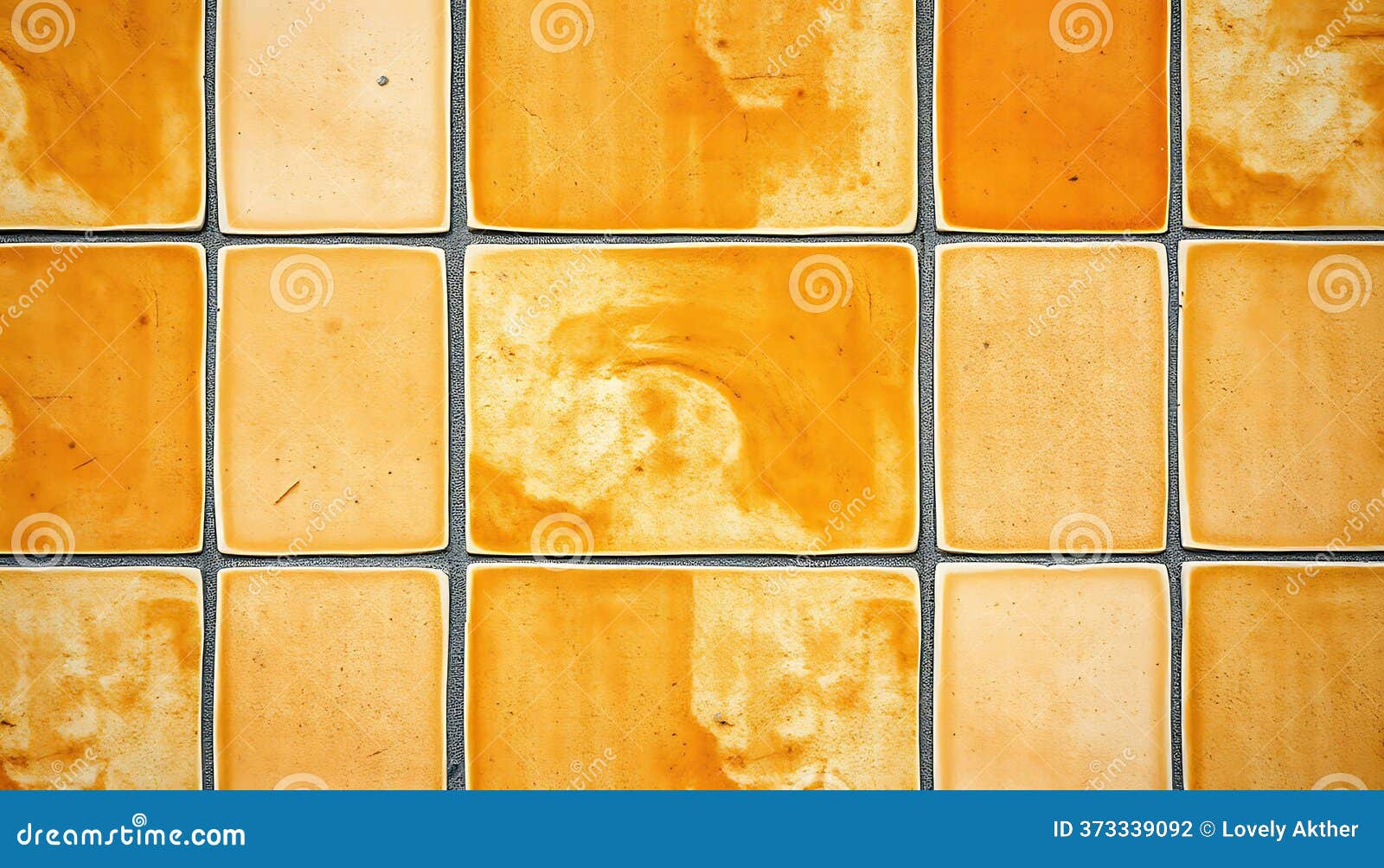 Orange Tile Pattern With Dark Gradient Background Royalty-Free Stock ...