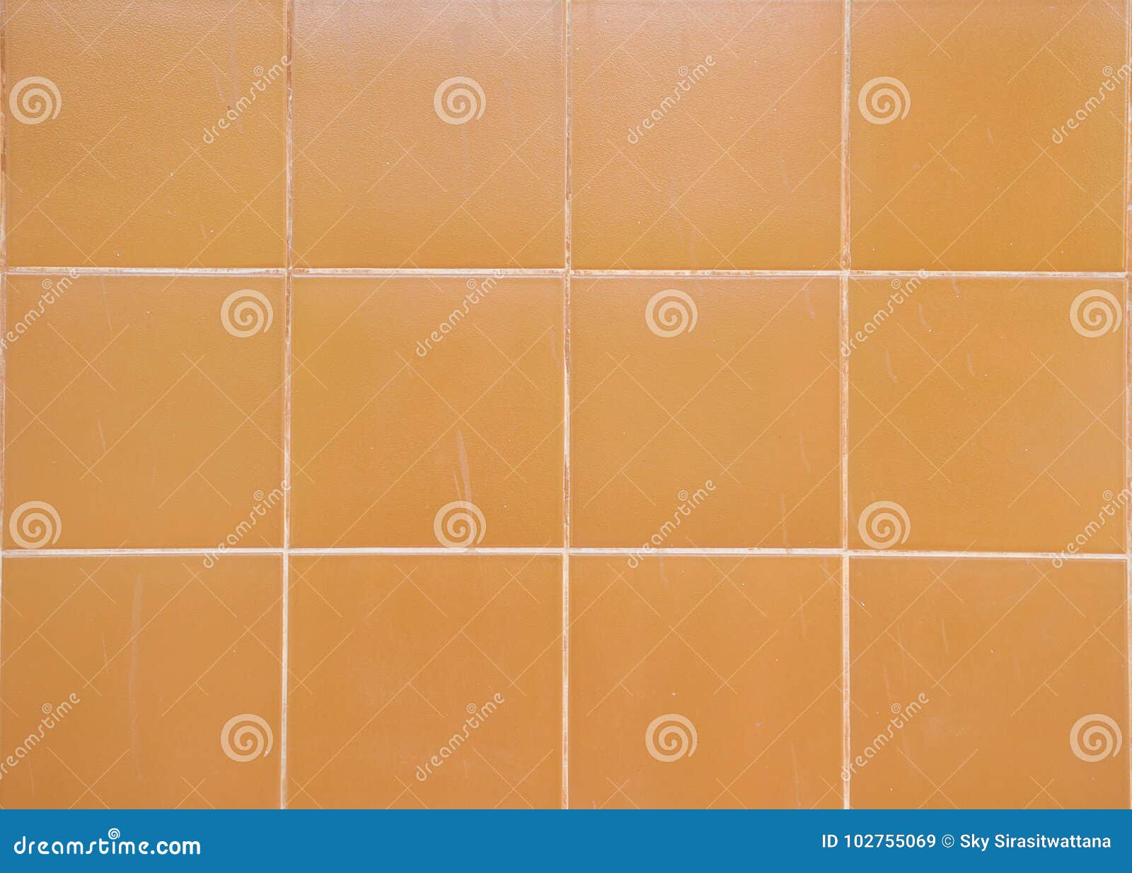 Orange Tiles Square Line Pattern. Stock Image - Image of background ...