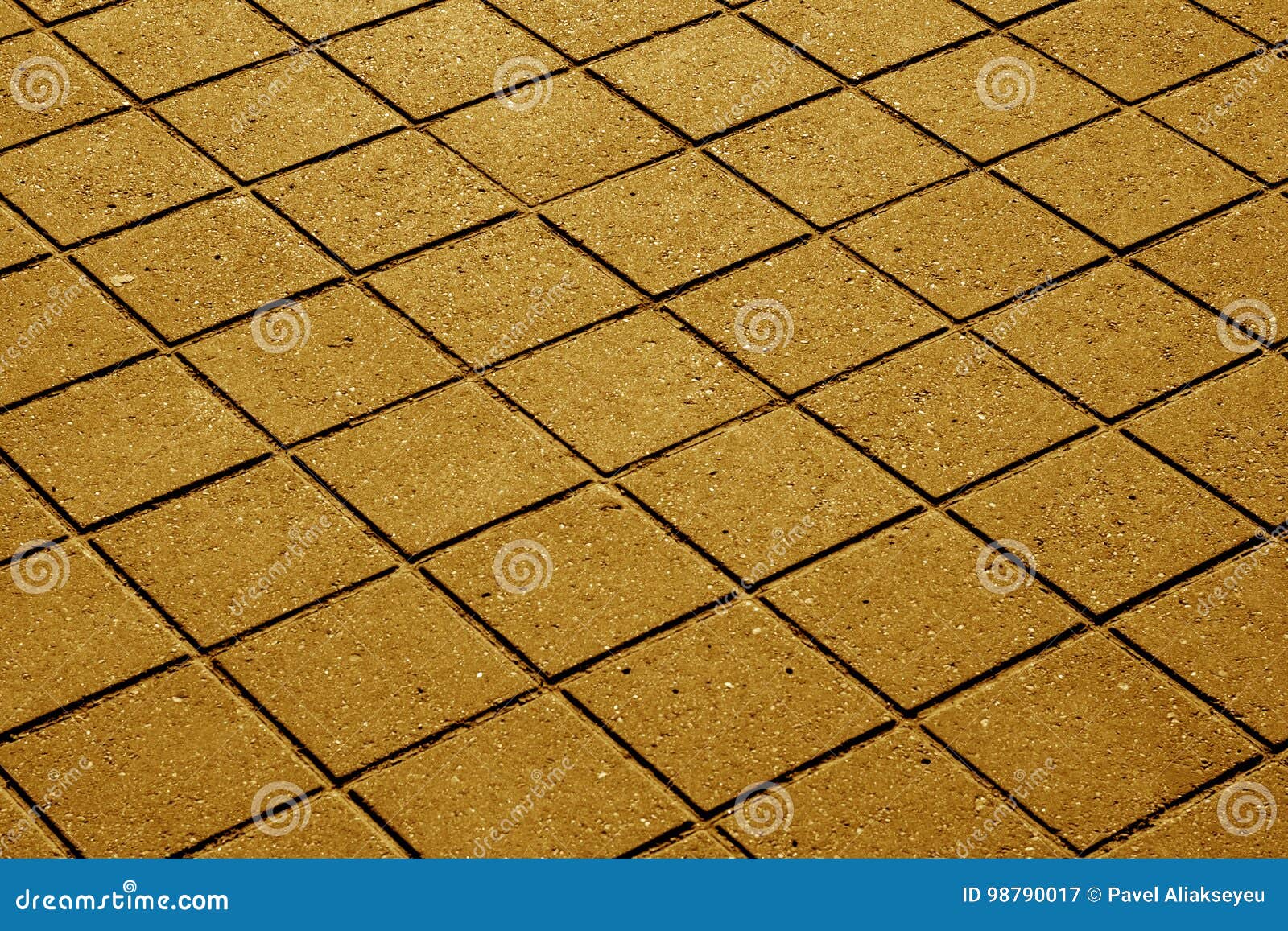 Orange Toned Pavement Surface. Stock Image - Image of architecture ...