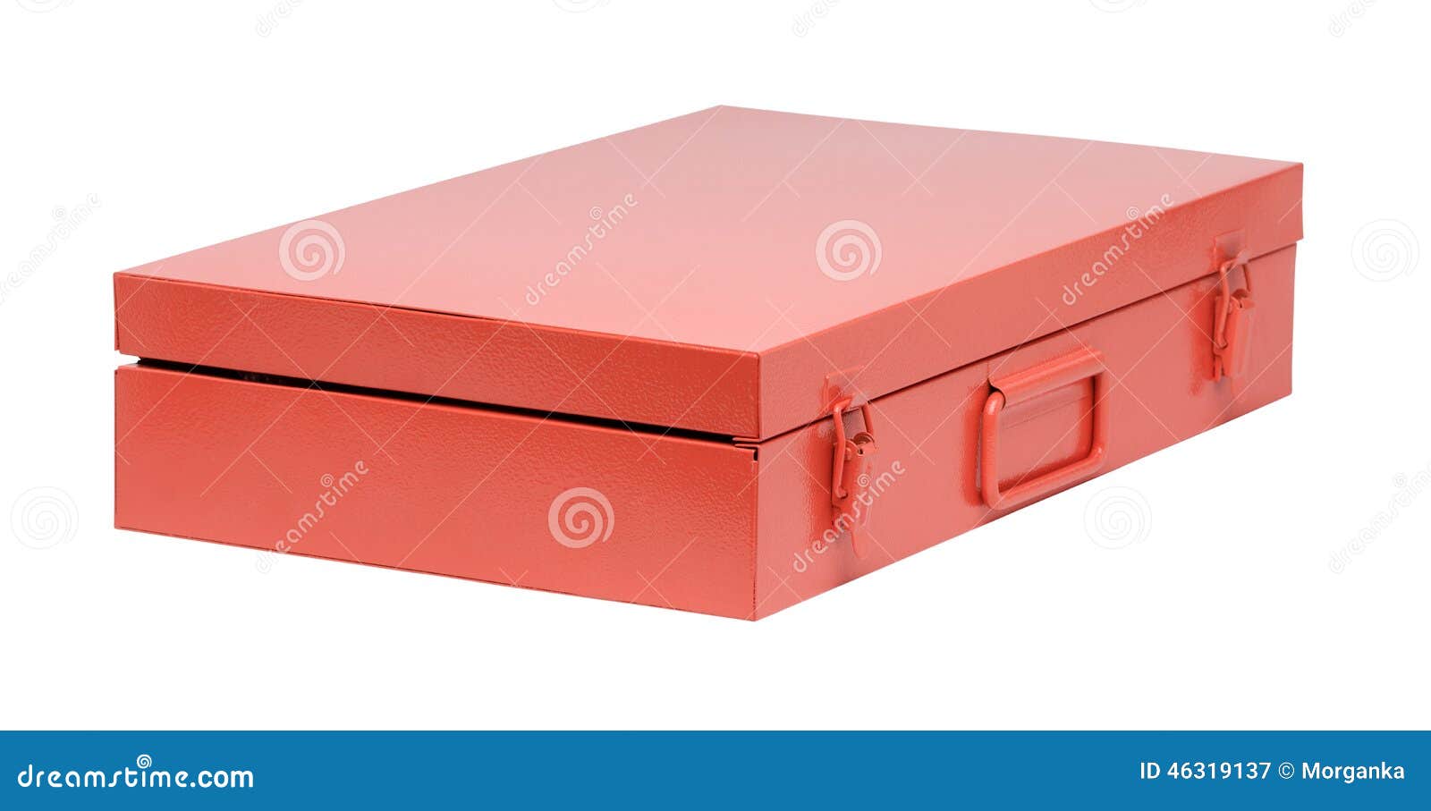 Orange toolbox stock image. Image of instrument, mechanic - 46319137