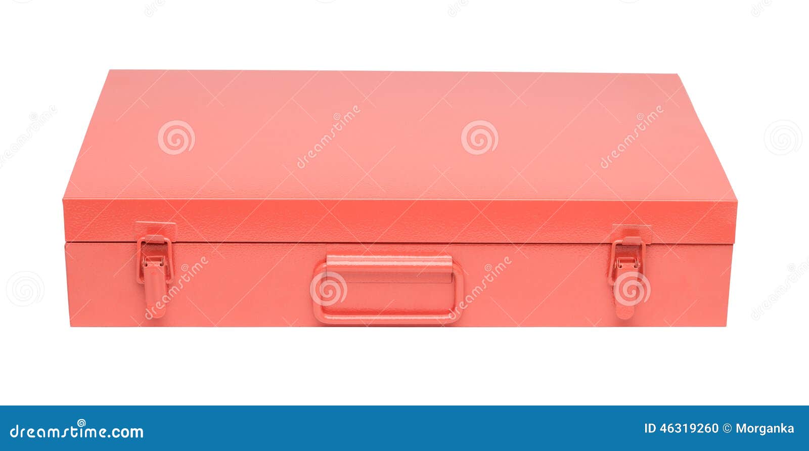 Orange toolbox stock photo. Image of manual, closed, design - 46319260