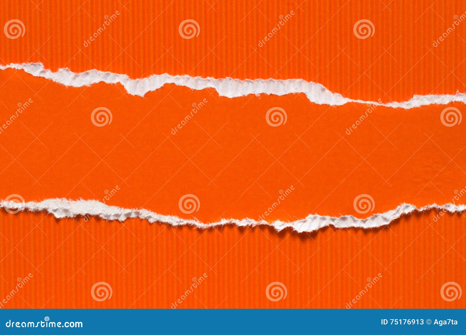 Orange Torn Paper Background Texture Stock Image - Image of decoration ...