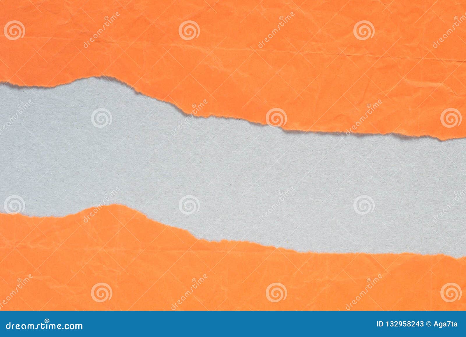 Orange Torn Paper Background Texture Royalty-Free Stock Photo ...