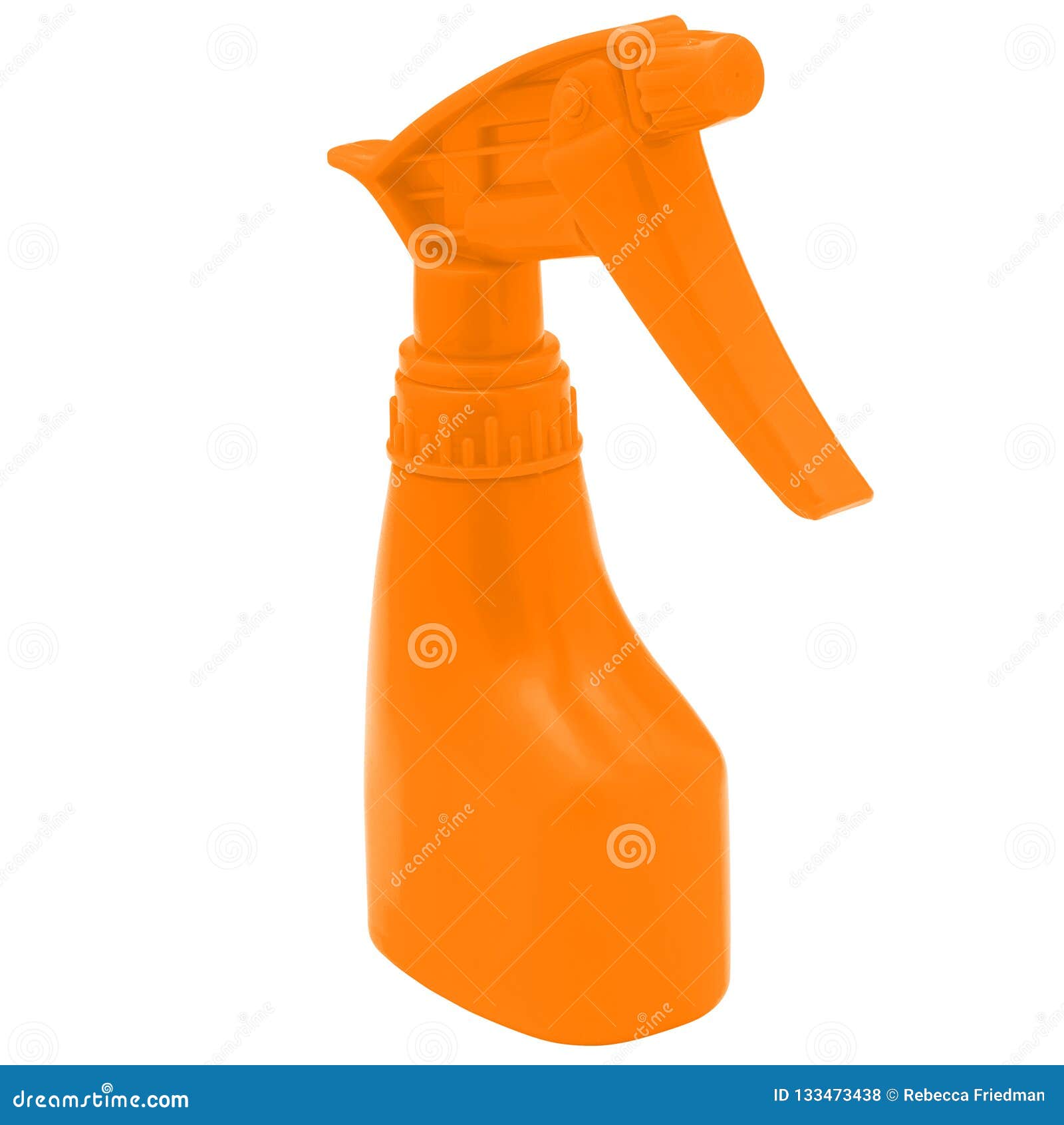 Orange Toy Spray Bottle stock photo. Image of shovel - 133473438