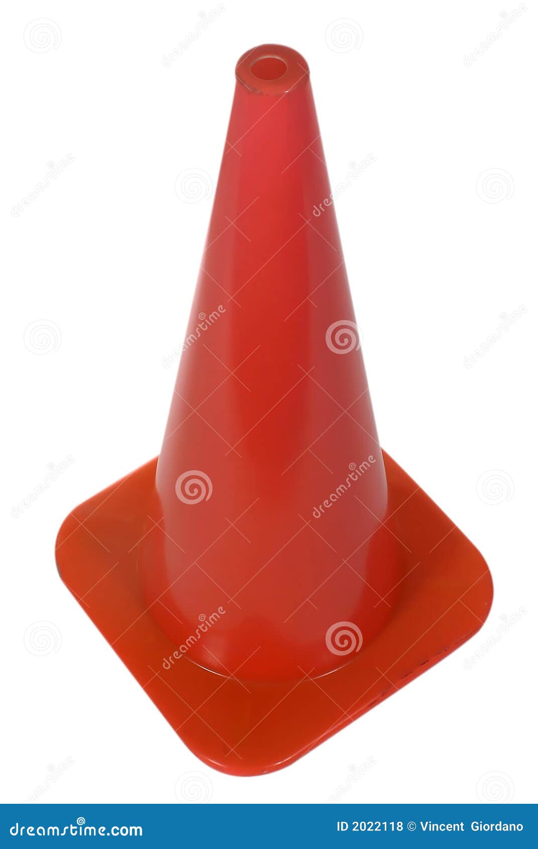 Orange traffic cone stock photo. Image of cone, unsafe - 2022118